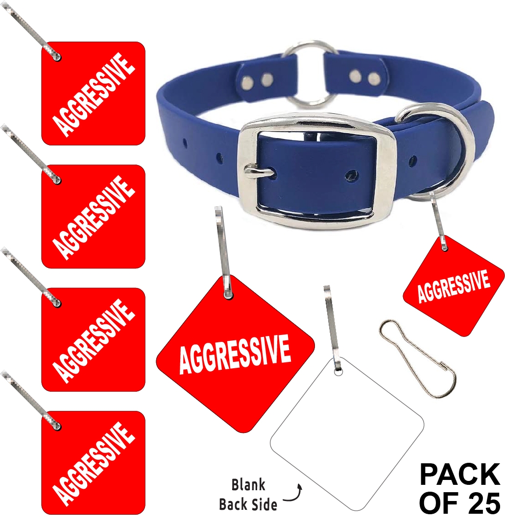 - "Aggressive" Alert Tag - Pack of 25 #Alert - Aggressive